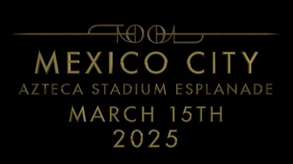 TOOL LIVE IN MEXICO CITY
