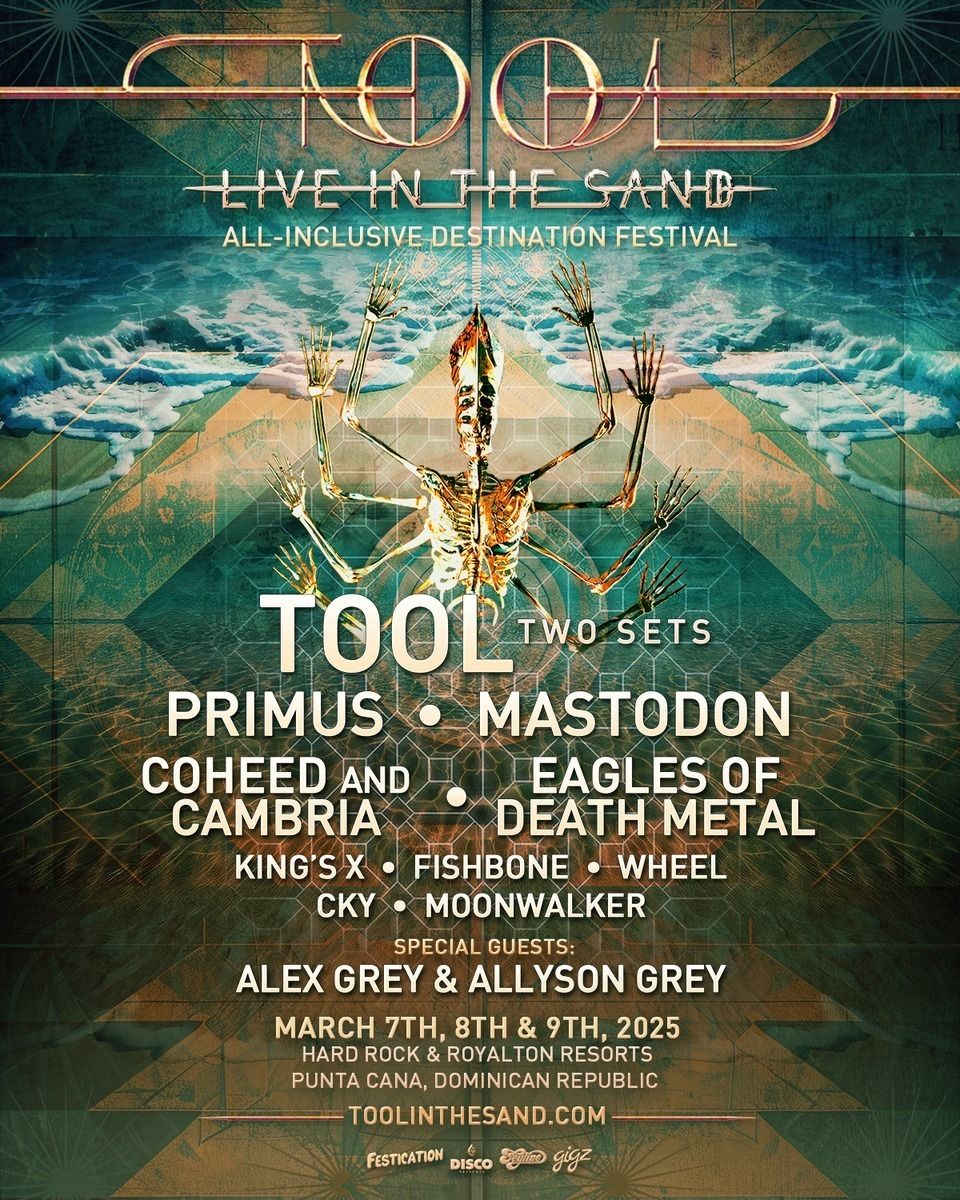 TOOL SHOWS IN THE DOMINICAN REPUBLIC